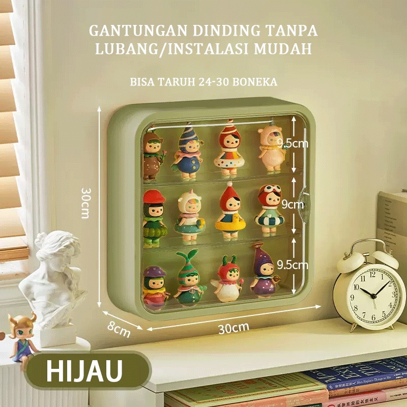 Jual Rak Mainan Rack Acrylic Kotak Buta Akrilik Mainan Rak Transparent ...