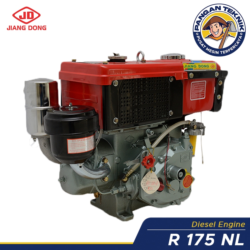 Jual MESIN DIESEL JIANG DONG | R175 NL ( RADIATOR LAMPU ) | MESIN DIESEL 7 PK | Shopee Indonesia