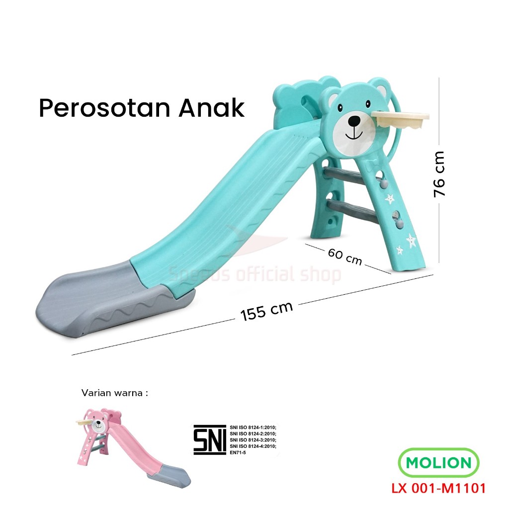 Jual Mainan SNI Perosotan Anak Papan Seluncur Anak Playground Prosotan BabyFence PlayFence ...