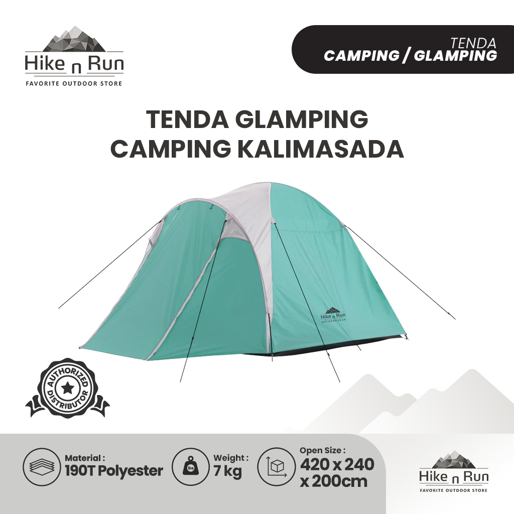 Jual Hike n Run Kalimasada Tenda Camping 4 Orang - HNR21T004 | Shopee Indonesia