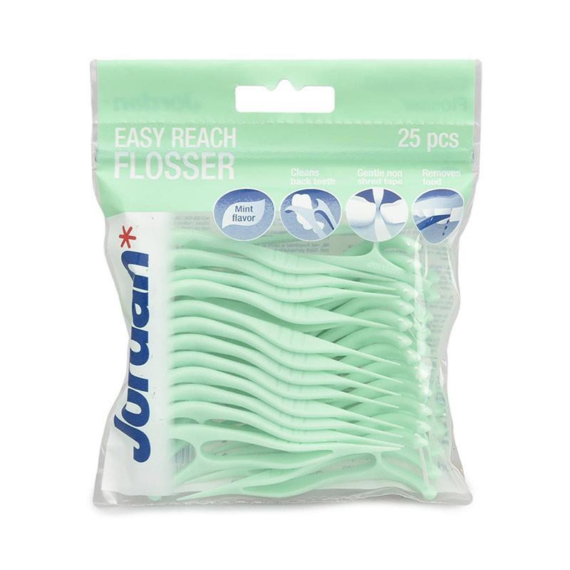 Jual Jordan Floss Easy Reach Flosser Benang & Tusuk Pembersih Gigi ...