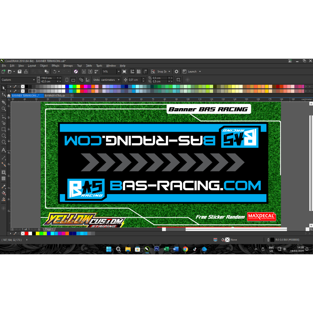Jual BANNER KARPET ALAS MOTOR KONTES BAS RACING | Shopee Indonesia