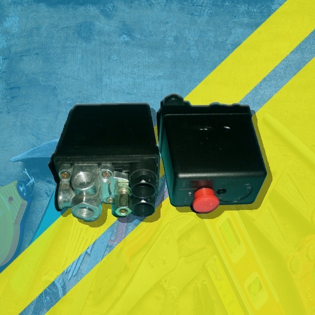 Jual Otomatis Compressor 4 Lubang Logan / Pressure Switch / Otomatis ...