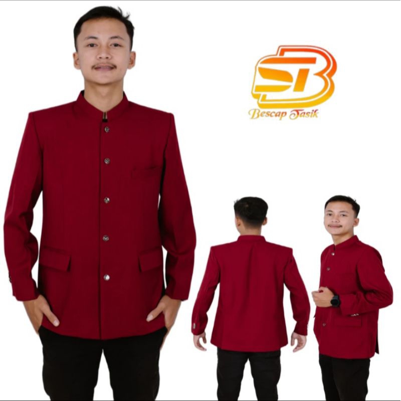 Jual Bescap Tasik || Jas Koko Polos Premium Terlaris Jasko Polos Motif ...