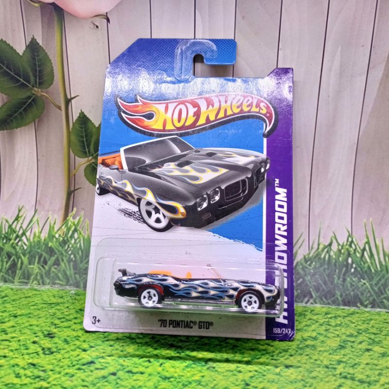 Jual Hot Wheels 70 Pontiac GTO Judge Hitam Api 2010 - Diecast Muscle ...