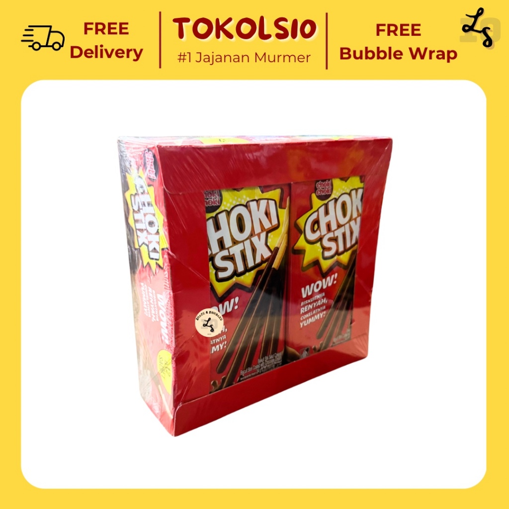 Jual Choki Choki Stix 27 gram (1 pack isi 12 pcs) | Shopee Indonesia