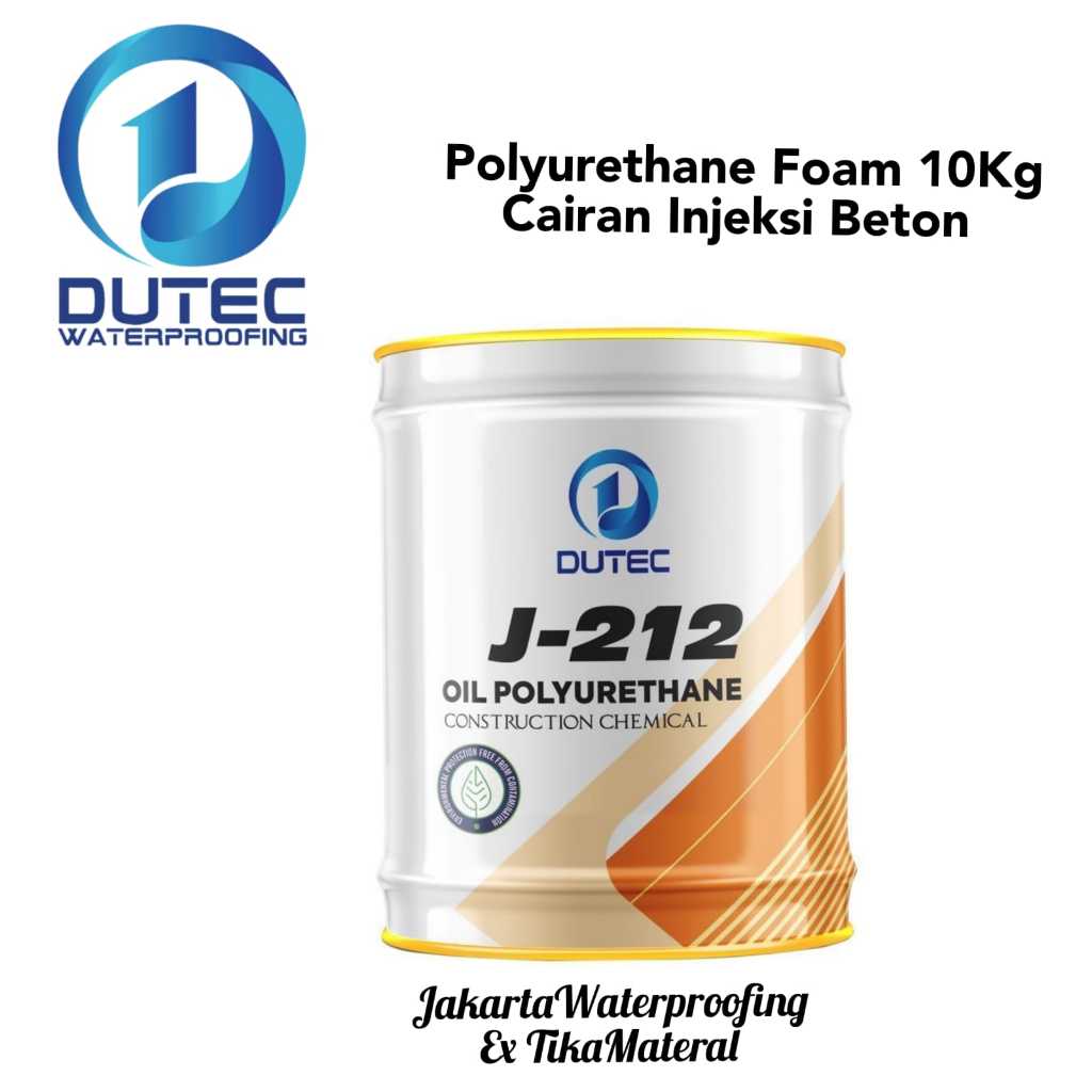 Jual OPU Polyurethane PU Foam DUTEC / Obat Injeksi Kebocoran beton 10kg | Shopee Indonesia