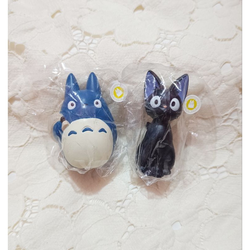 Jual Studio Ghibli Figure Ori Finger Puppets Sealed Jiji Totoro Biru ...