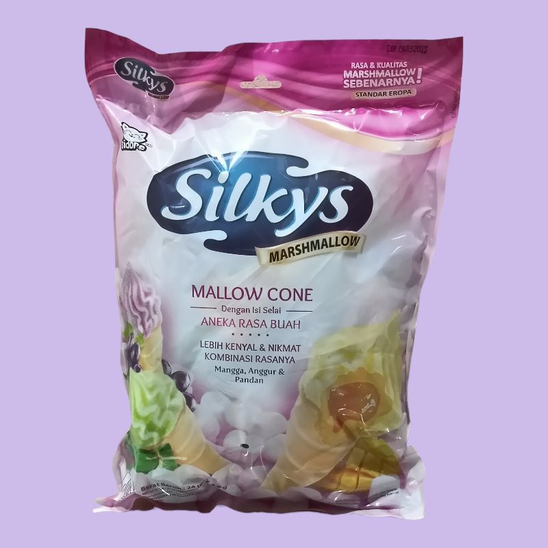 Jual SILKYS MArsmallow Assorted Ice Cream 4,8gr [24 pcs/sak besar ...