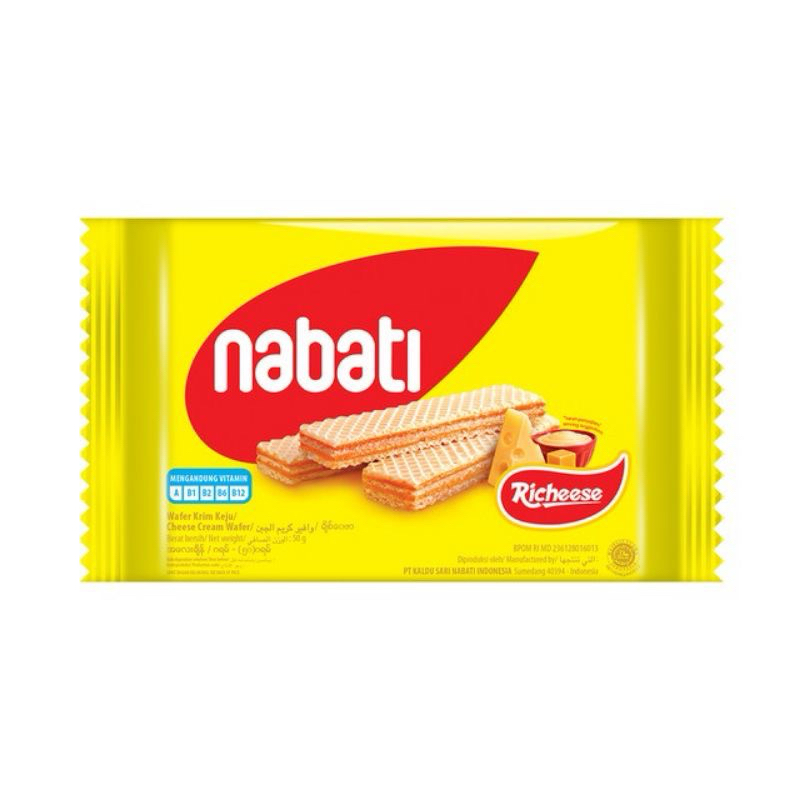 Jual Nabati Wafer 39gr Coklat Keju 2000 Richeese Richoco | Shopee Indonesia
