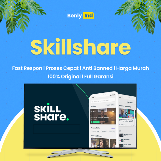 Jual Akun Skillshare Premium Full Garansi | Shopee Indonesia