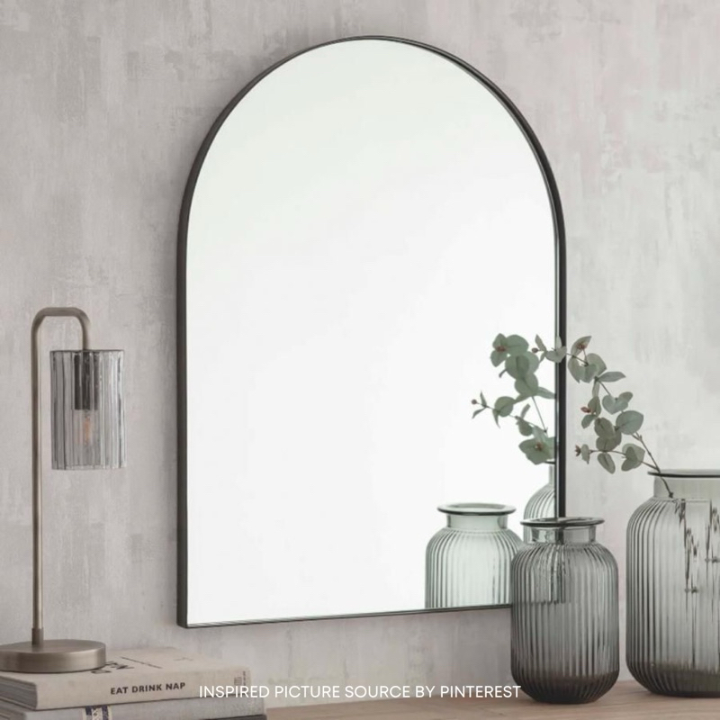 Jual ARCH FRAMELESS MIRROR - CERMIN ARCH MINIMALIS | Shopee Indonesia
