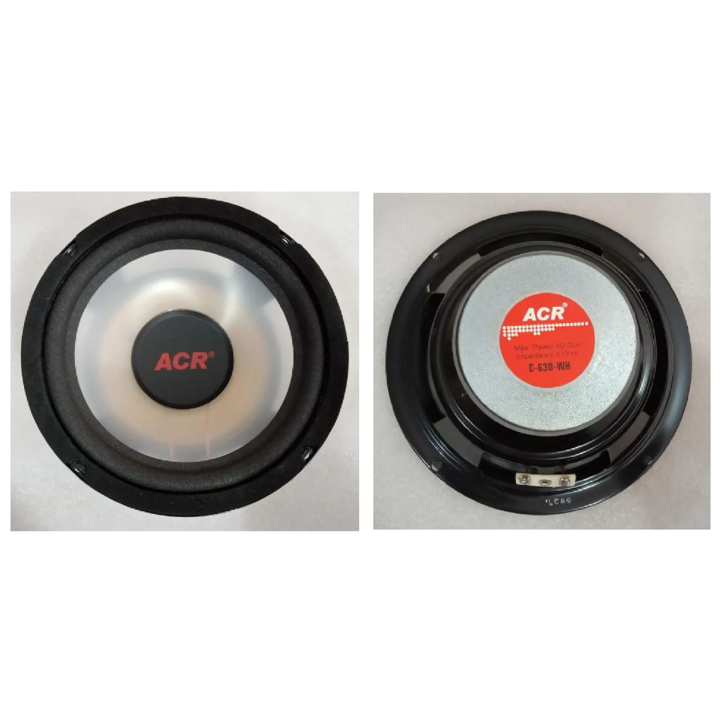 Jual Speaker ACR 6 Inch ACR C630 ACR Woofer / Speaker ACR C630WH 6 Inch ...