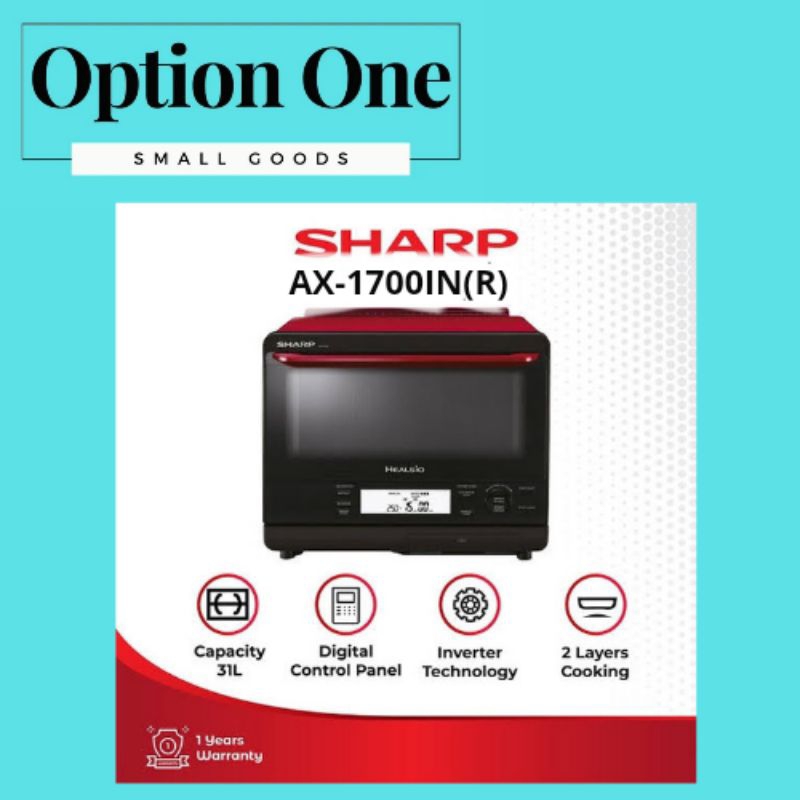 Jual Sharp Healsio Superheated Steam Oven Healthy AX-1700IN / AX 1700IN ...