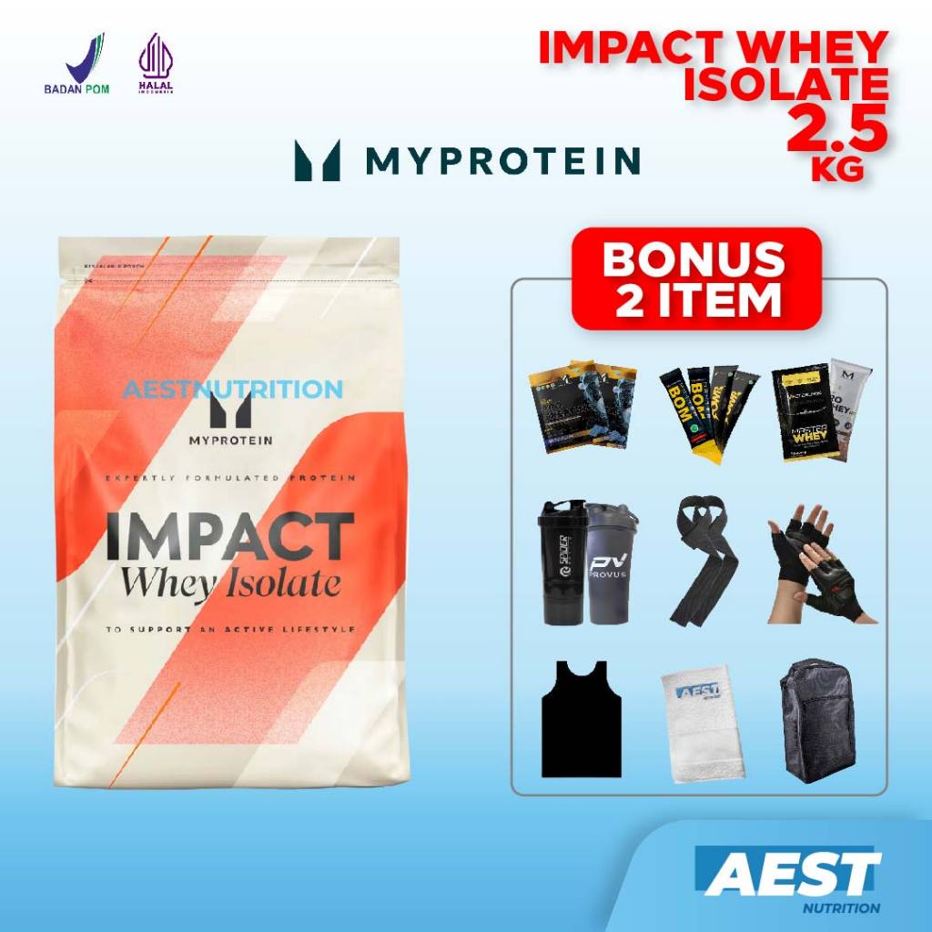 Jual Myprotein Impact Whey Isolate Protein 5,5 lbs My Protein | Shopee ...