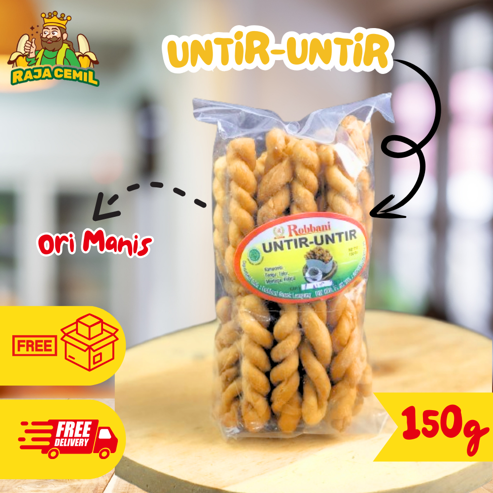 Jual Untir Untir Robbani / Kue Tambang Manis Asli Lampung | Shopee ...