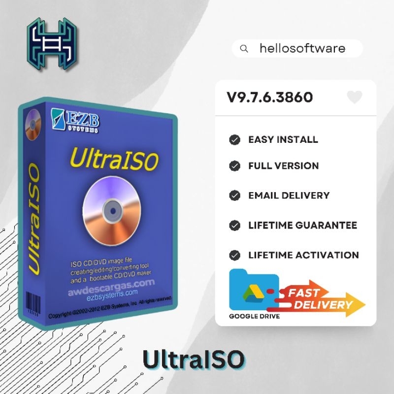 Jual UltraISO Premium 9.7.6.3860 Full Version (Versi Terbaru) | Shopee ...