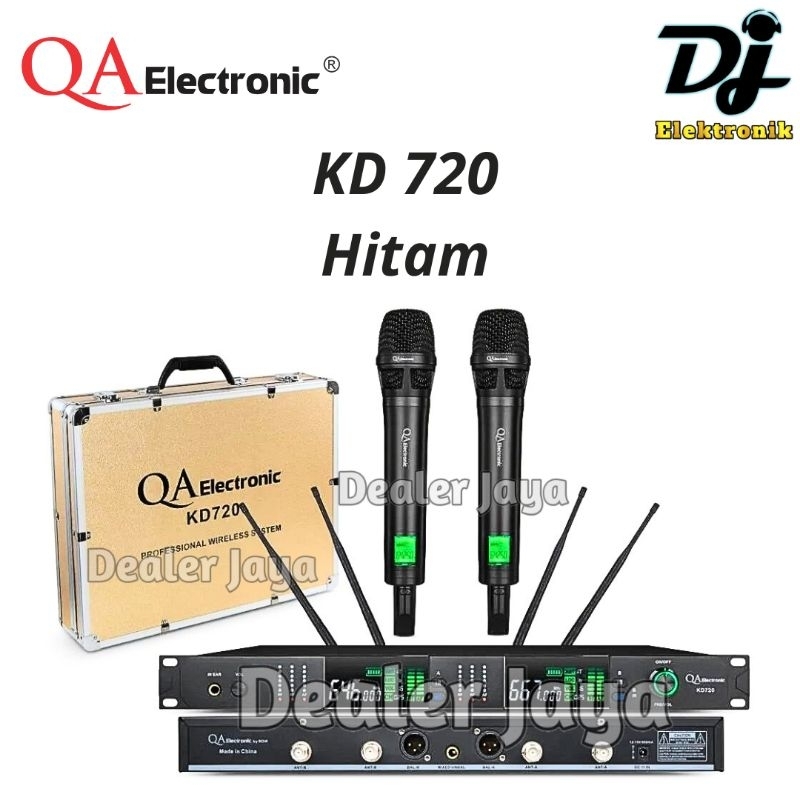 Jual Mic Wireless RDW QA Electronic KD 720 PRO / KD720 PRO - 2 mic hand ...