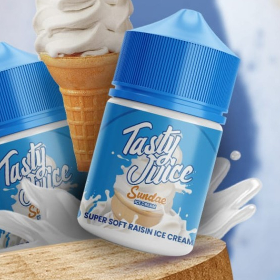 Jual Tasty Juice Sundae Ice Cream 60ML by Tasty Juice - Liquid Tasty ...
