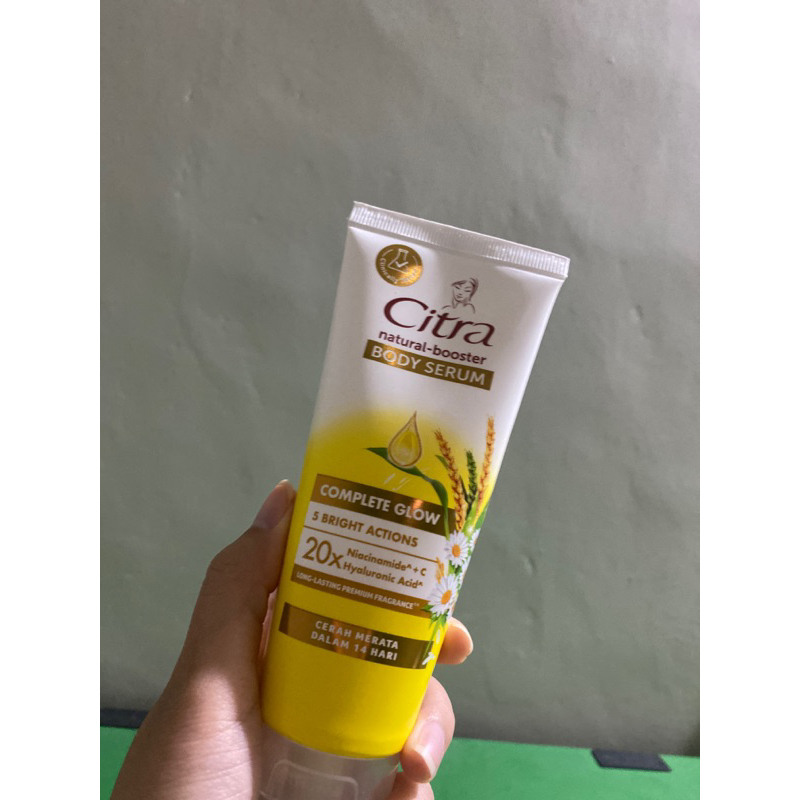 Jual Citra Natural Booster Body Serum Complete Glow with 20X ...
