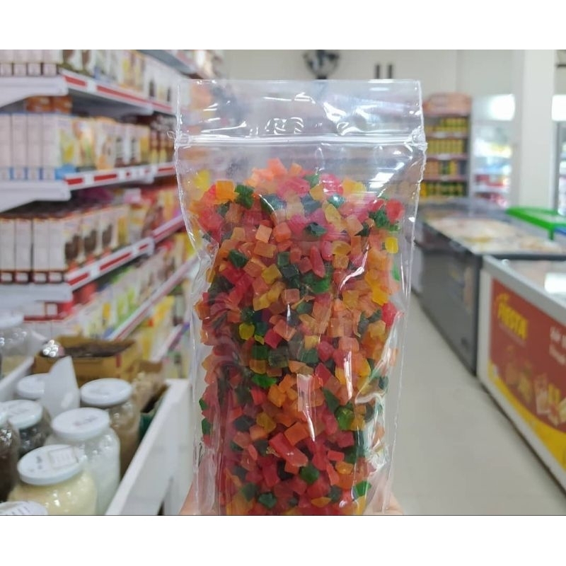 Jual Sukade Merah Oren Hijau Kuning kemasan 100gr | Shopee Indonesia