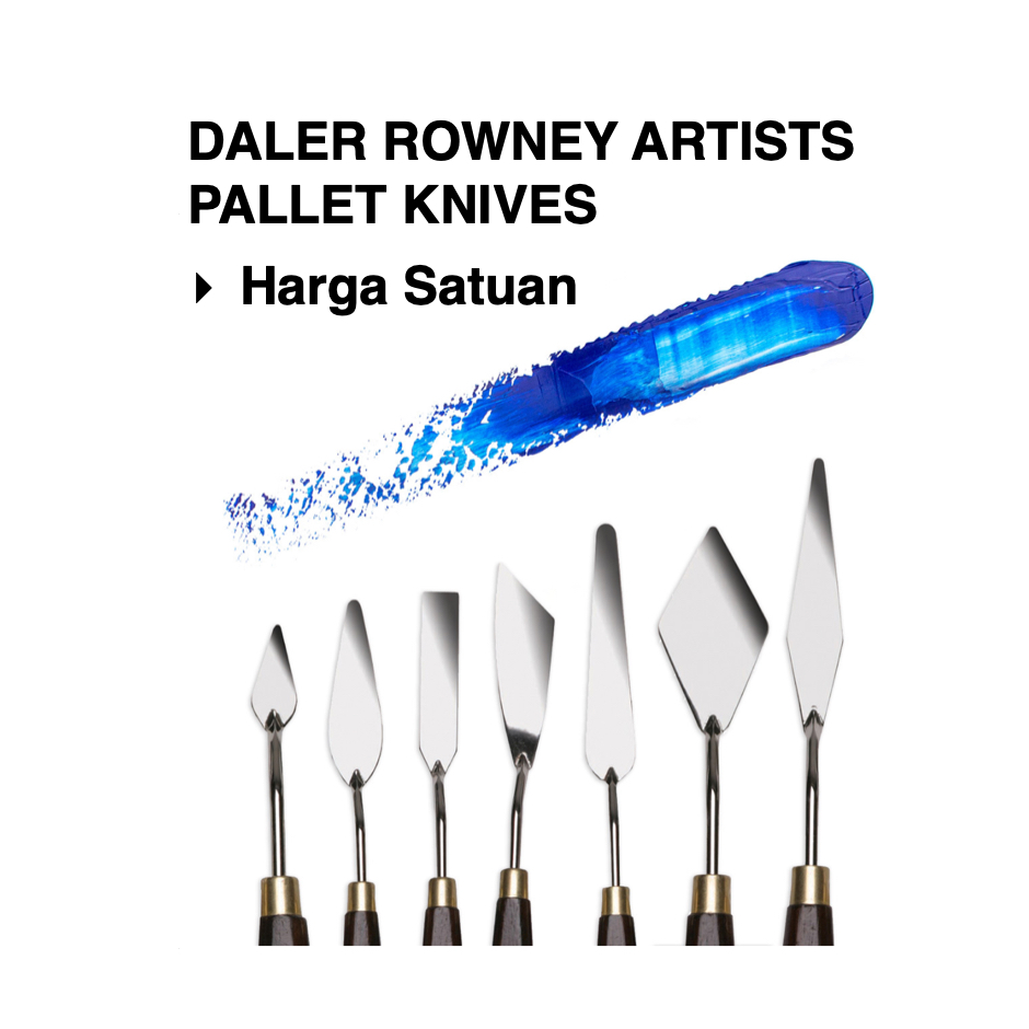 Jual Daler Rowney Artists Palette Knife Alat Butsir Spatula Cat Lukis ...