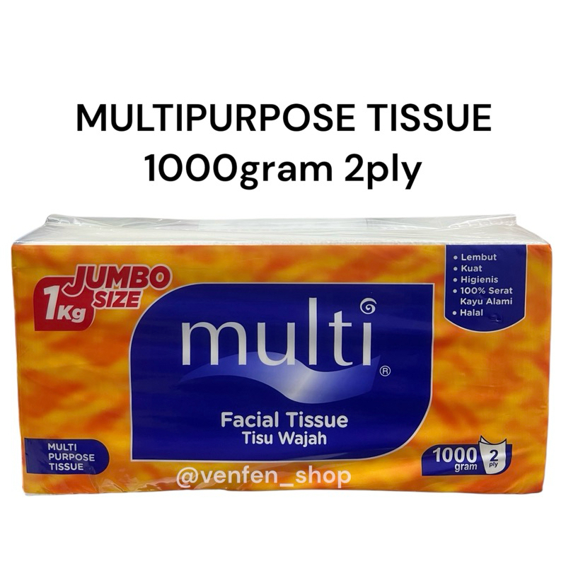 Jual TISU MULTI FACIAL TISSUE 1000GR | Shopee Indonesia