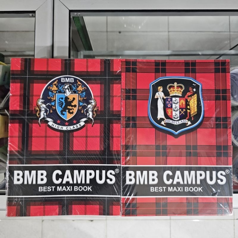 Jual Buku Tulis BMB CAMPUS 50 Lembar Harga 1 Pack (Isi 10 Buku ...