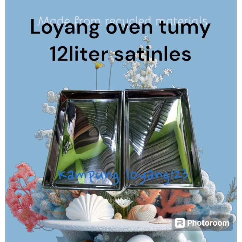 Jual loyang oven tummy / loyang oven advance v-120 12liter stainles ...
