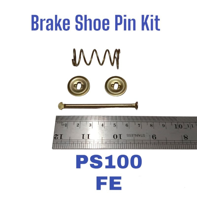 Jual 1 Set Brake Shoe Pin Kit PS100 PS 100 FE \ Paku Kit Rem PS 100 ...