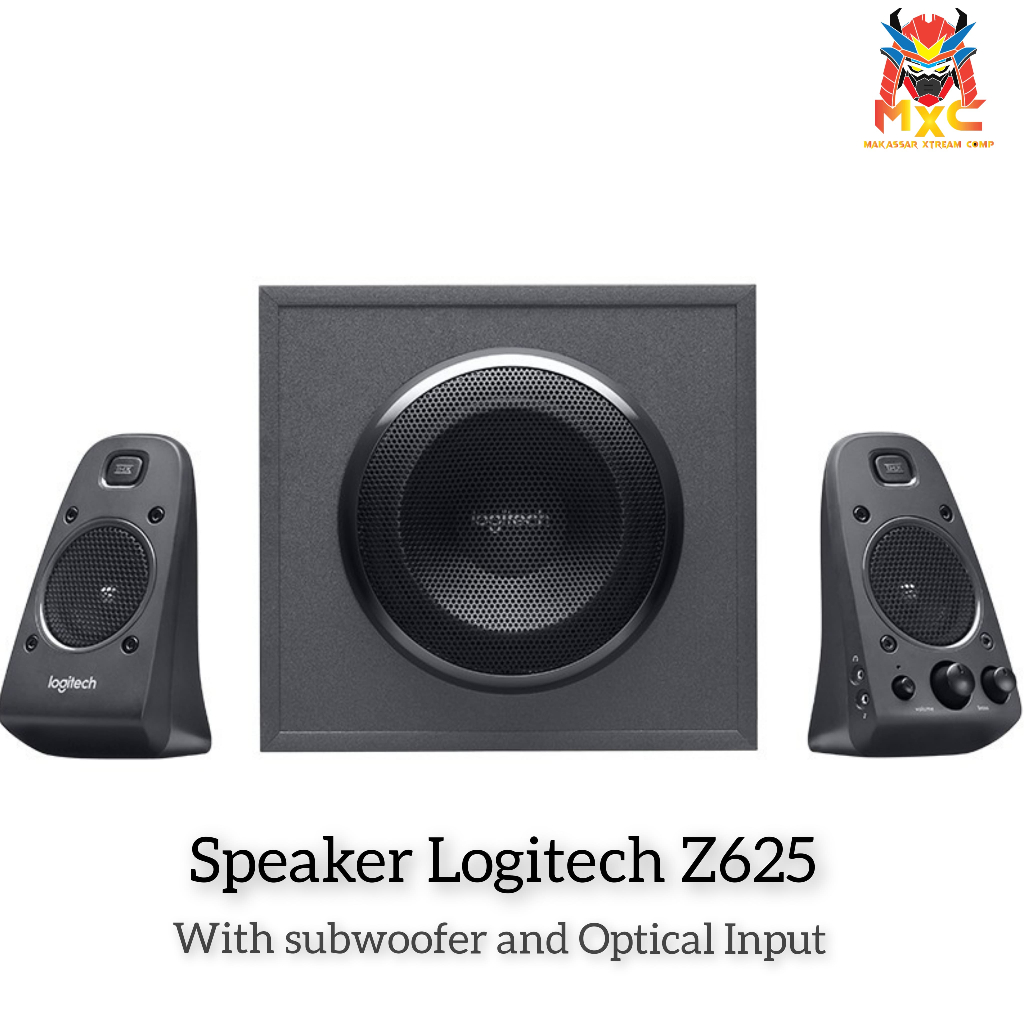 Jual Logitech Z625 - Speaker System With Subwoofer and Optical Input | Shopee Indonesia