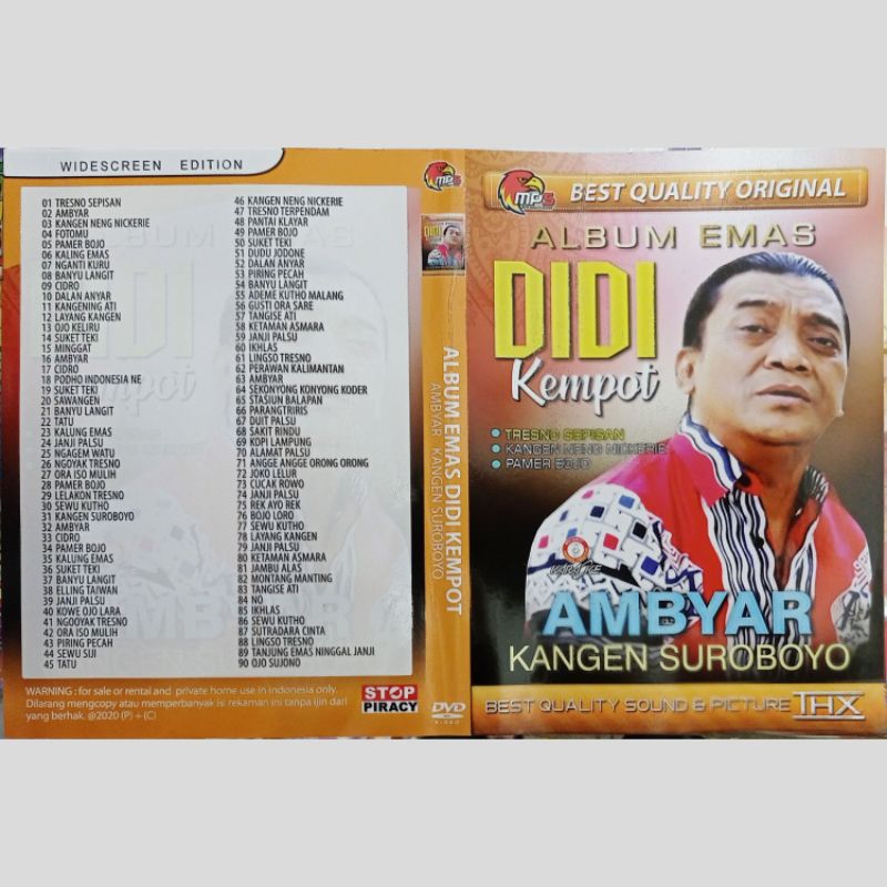 Jual Kaset Mp5 Video Lagu Jawa Didi Kempot | Shopee Indonesia
