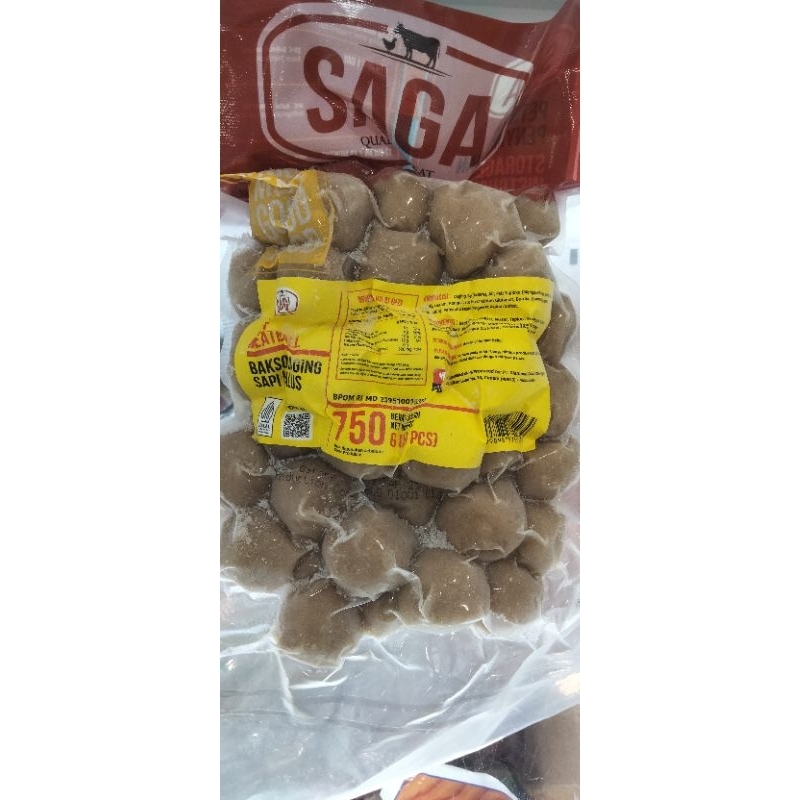 Jual SAGA BAKSO SAPI 50PC / 750G | Shopee Indonesia
