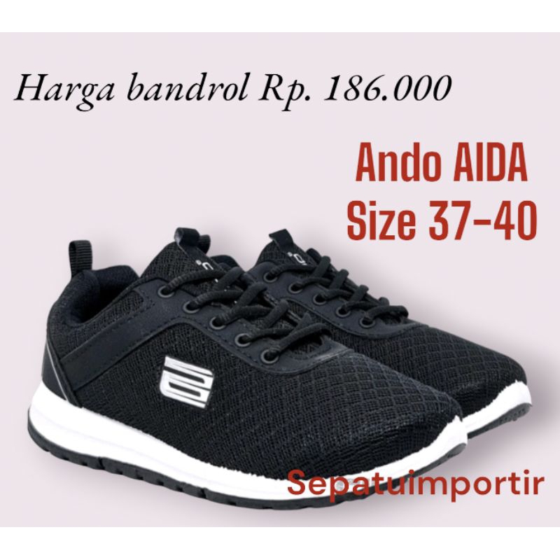 Jual ORIGINAL Sepatu ANDO AIDA 37-40 / sepatu ando BSC - SIP - ZORA ...