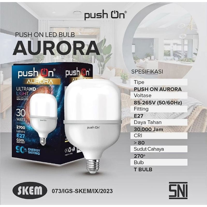 Jual LAMPU LED JUMBO 5W 10W 15W 20W 30W 40W 50W 60 WATT BOHLAM BULB E27 TABUNG KAPSUL PUTIH ...