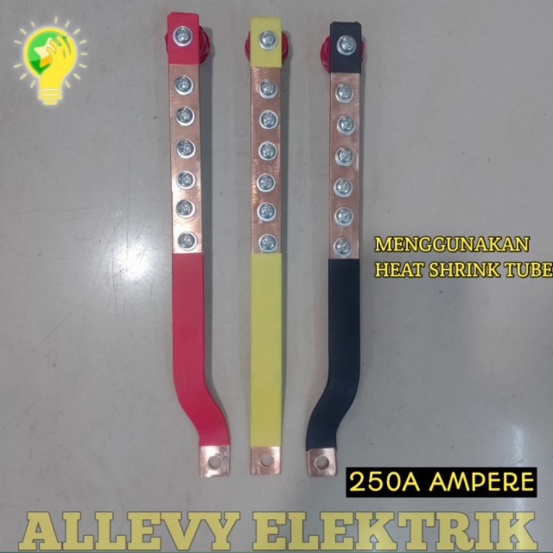Jual BUSBAR 3X20 UNTUK MCCB 250A (EZC250F/EZC250N) PANJANG 30CM ...