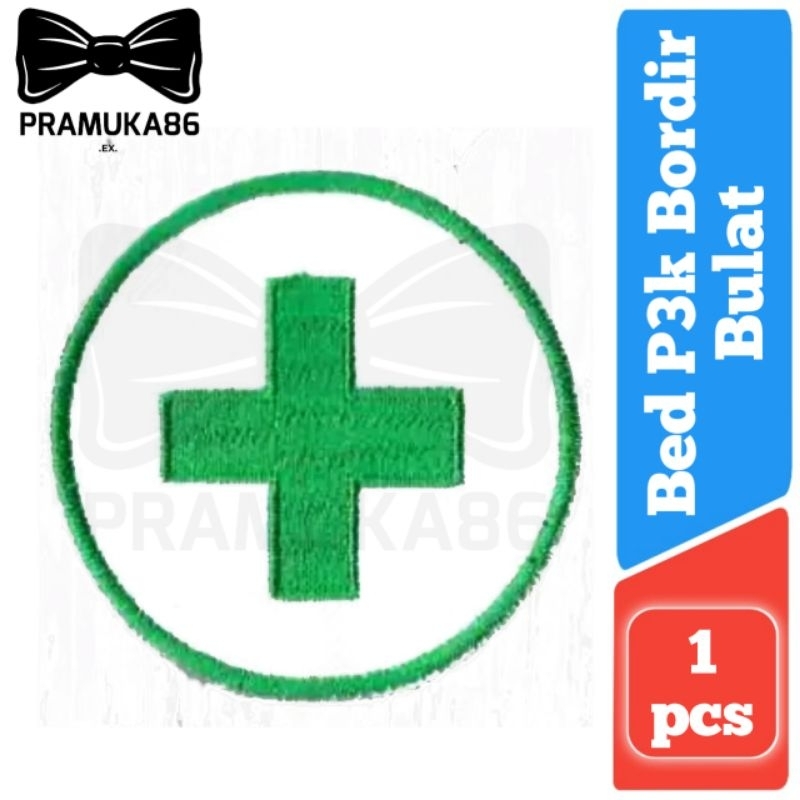 Jual Bed Badge Logo P3K Bordir Bentuk Bulat | Shopee Indonesia