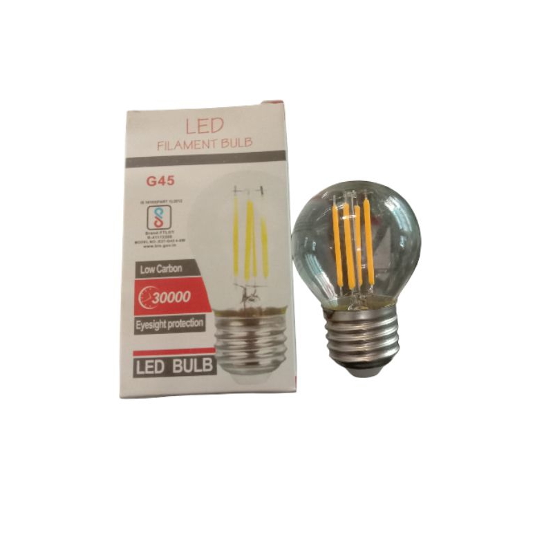 Jual lampu led edison bulat 4 watt kuning | Shopee Indonesia