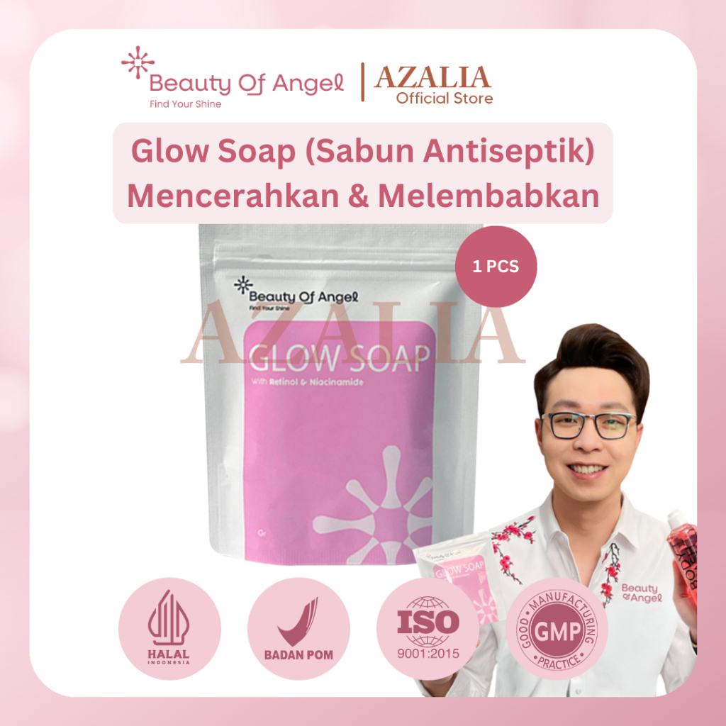 Jual Beauty of Angel Transparant Glow Soap With Retinol Niacinamide ...