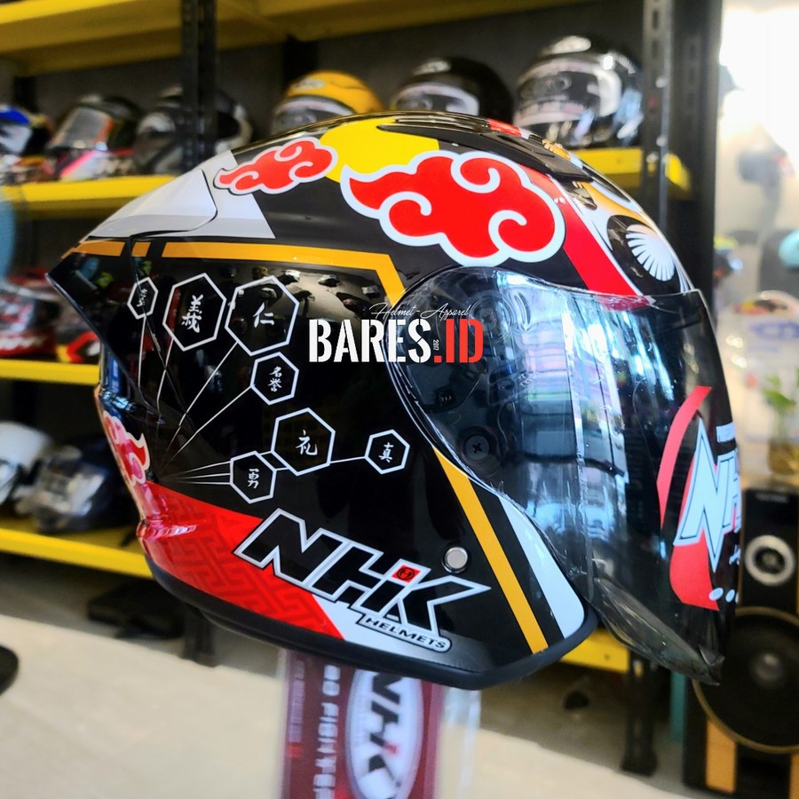 Jual Helm NHK R1 Elite Mihail 2 Single Visor Light Smoke Open Face ...