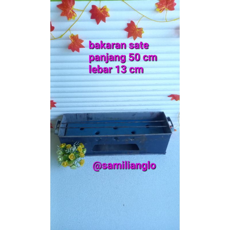 Jual BAKARAN SATE PLAT DRUM/PANGGANGAN SATE/BAKARAN SATE DRUM/TEBAL 0,7 ...