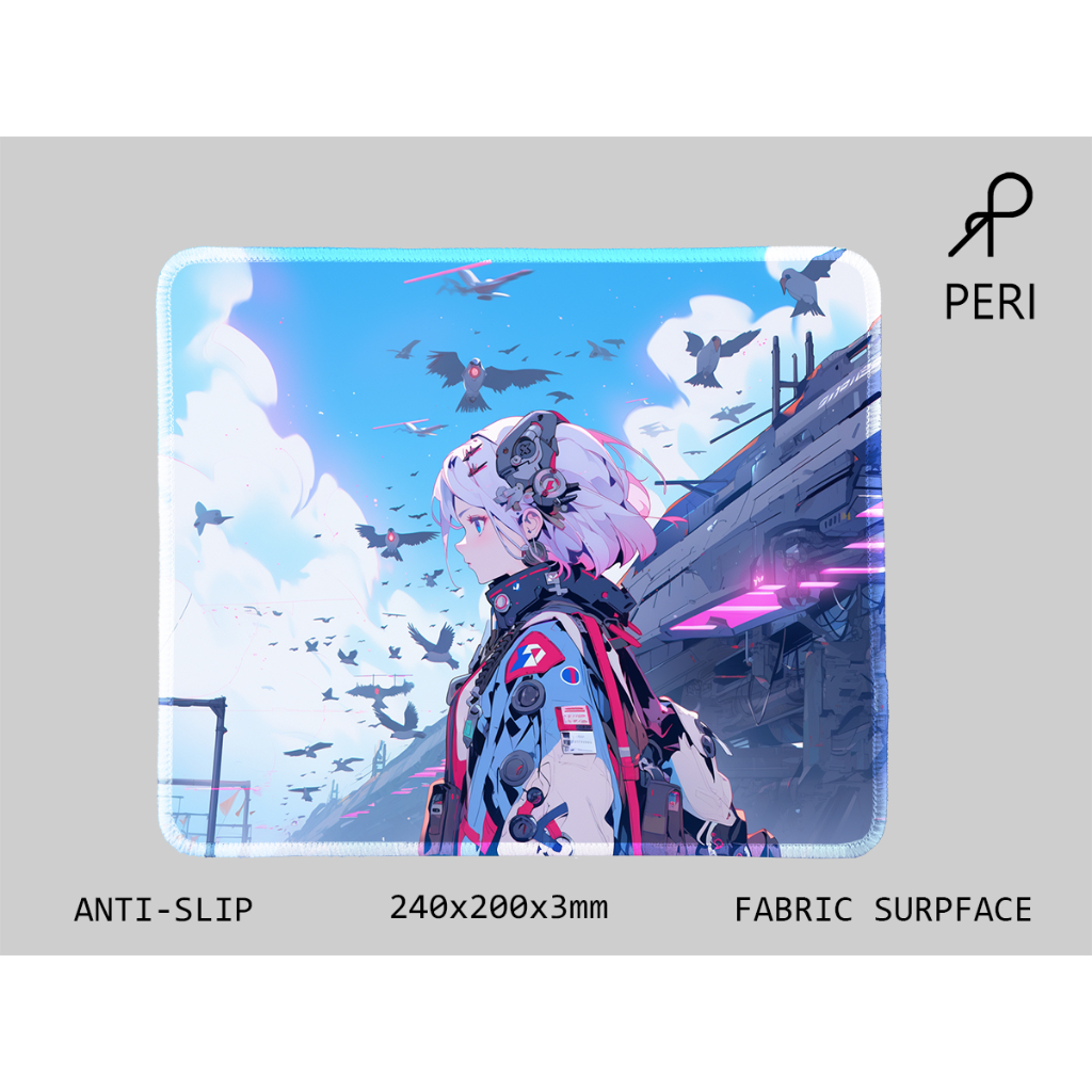Jual Mousepad Antislip Anime - Side-Stitched Graphic Gaming Mousepad ...
