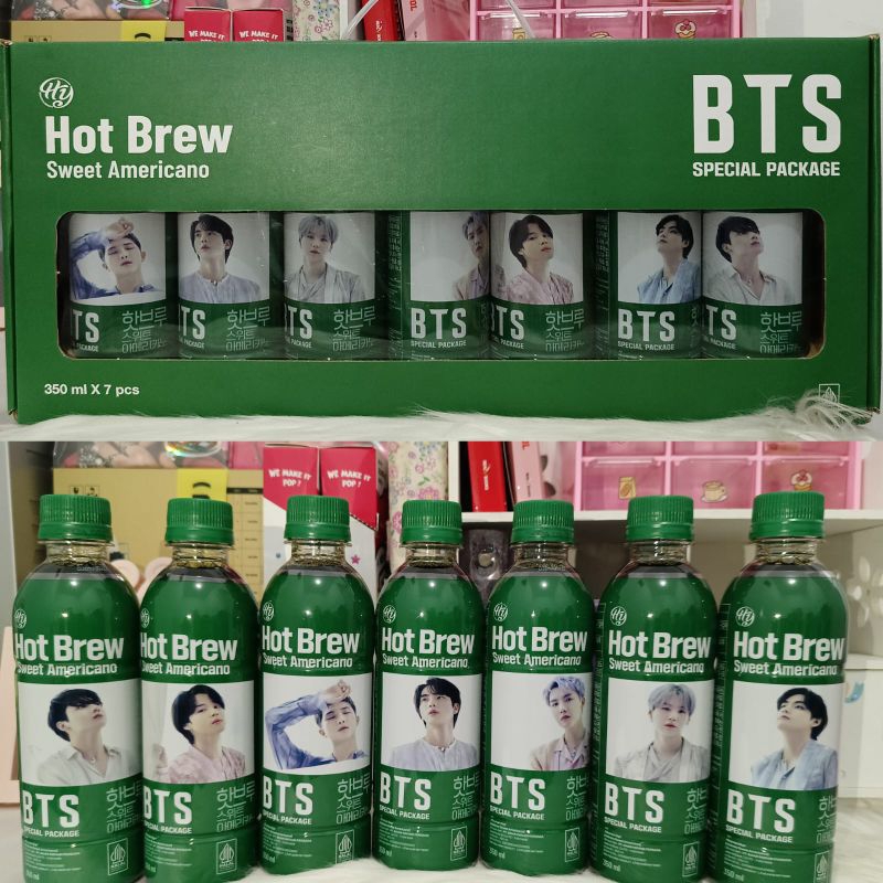 Jual Americano Cold Brew BTS / Bangtan / Coffe / Kopi BTS/Namjoon/Jhope ...