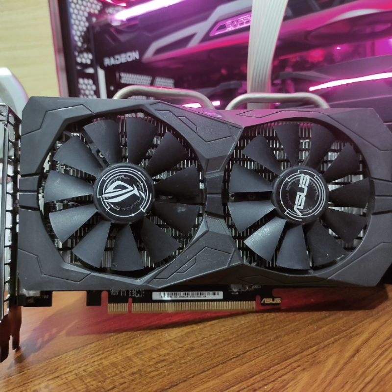 Jual VGA ASUS ROG STRIX RX 460 DIATAS RX 550 SIAP GAMING RINGAN IRIT ...