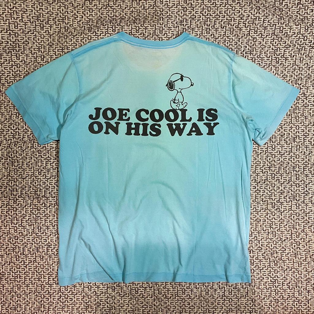 Jual Single Stitch Uniqlo X Peanuts Joe Cool Is On His Way - Blue ...