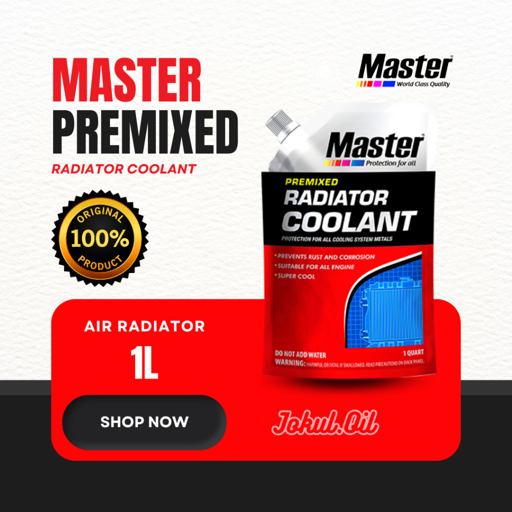 Jual Air Radiator Master Coolant Motor dan Mobil | Shopee Indonesia