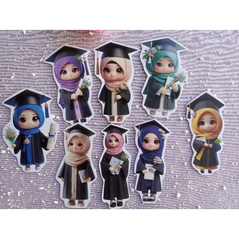 Jual TERLENGKAP!! Ready TOPPER buket / topper wisuda / topper hari guru ...
