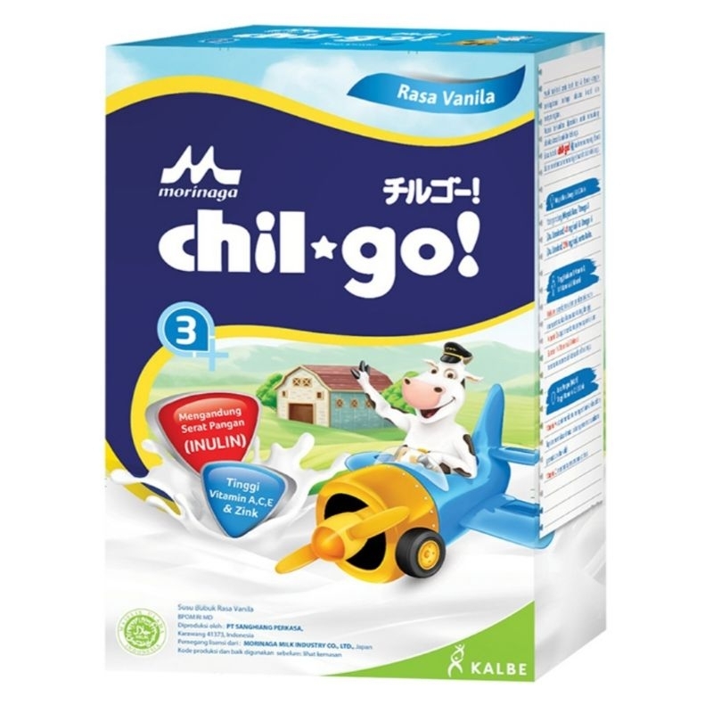 Jual morinaga Chil-Go 3+ Susu Bubuk Pertumbuhan Anak Vanilla Box 660 g ...