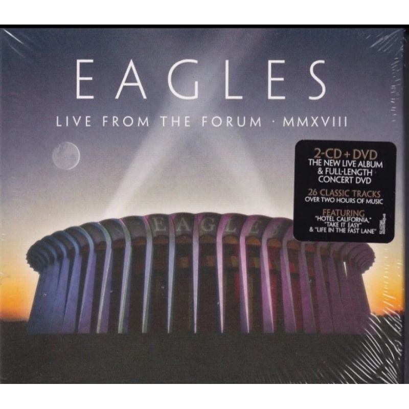 Jual CD EAGLES - LIVE FROM THE FORUM MMXVIII ( 2CD+DVD) IMPORTED | Shopee Indonesia