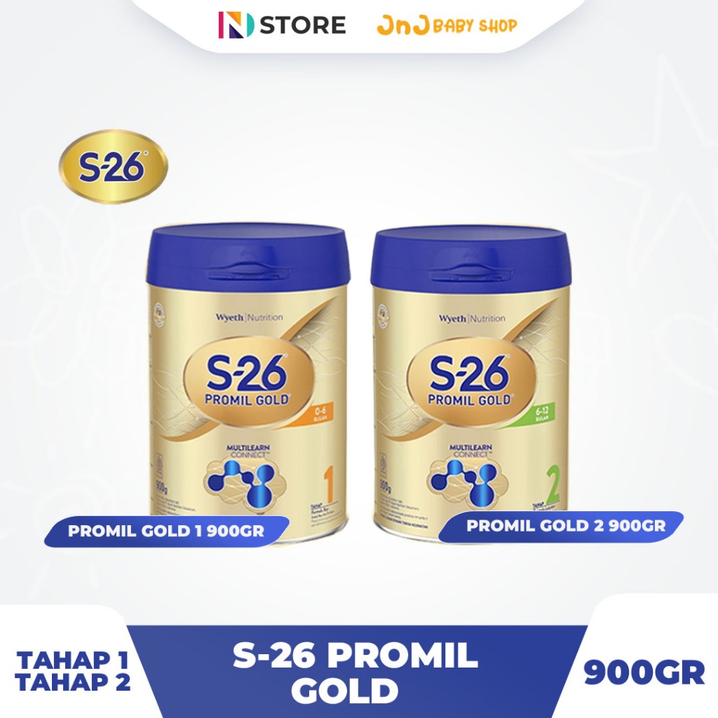 Jual S-26 Promil Gold Tahap 1 & 2 Kemasan 900g Susu Pertumbuhan/S26 ...